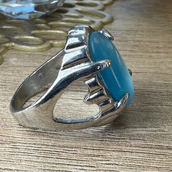 Vintage | Jewelry | New Vintage Tarnish Resistant Silver Plated Ring W ...